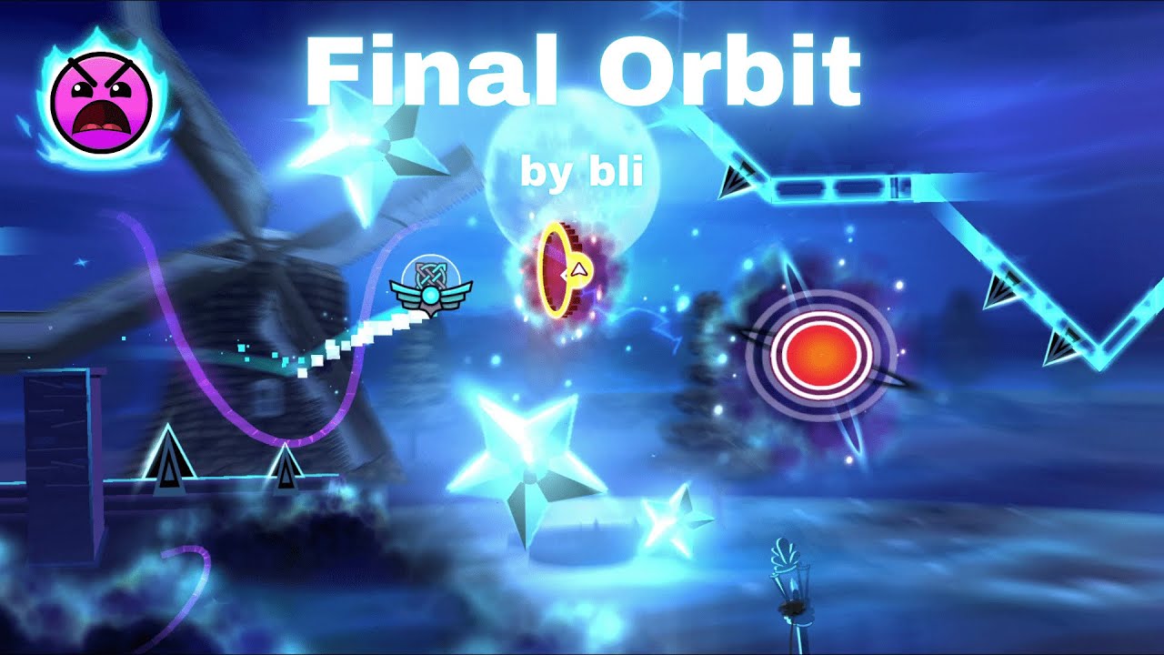 Final Orbit by bli (Insane 9 stars) {Mythic} -Geometry Dash- - YouTube