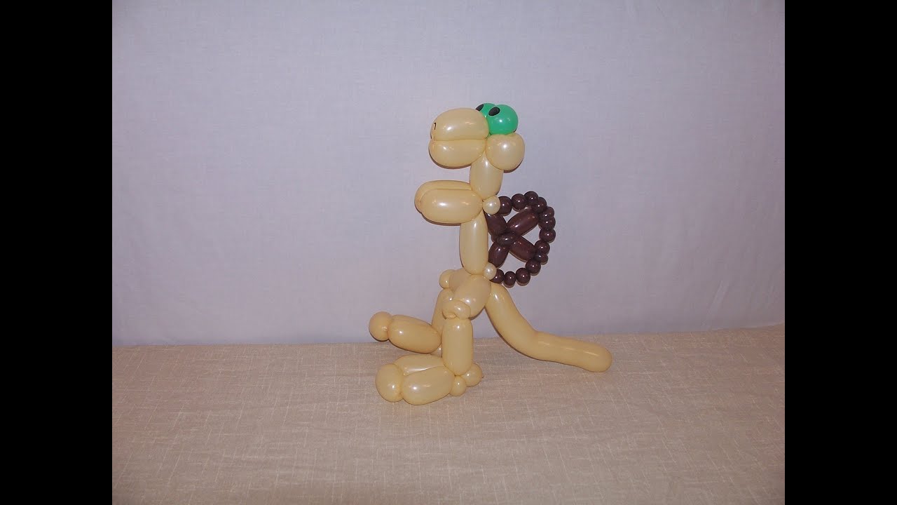 Learn how to make a balloon animal Spinosaurus dinosaur using balloon ...