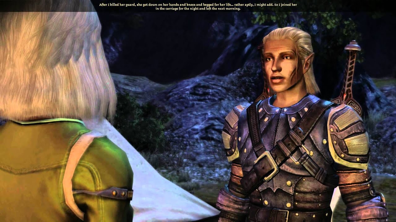 Dragon Age: Origins Zevran Romance part 11: About adventures (version 3) - YouTube