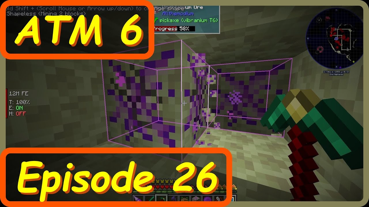 All The Mods 6 (ATM6) Episode 26: Not So Unobtainium Now - YouTube