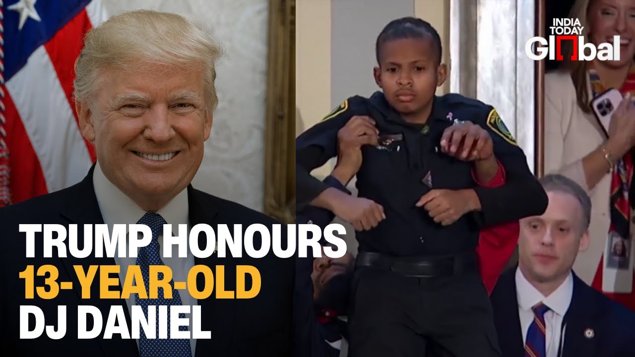 US President Honours DJ Daniel, 13-Year-Old Cancer Boy With Secret ...