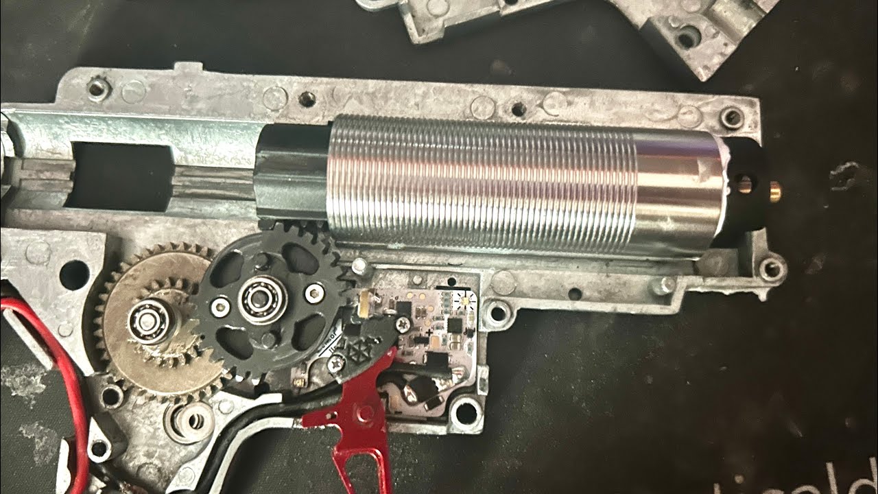 How to make Your AEG Quieter Inside The Gearbox #airsoft - YouTube