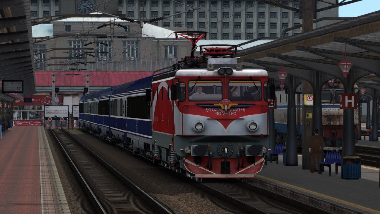 Backview Constanta-Bucuresti IC 536 - YouTube