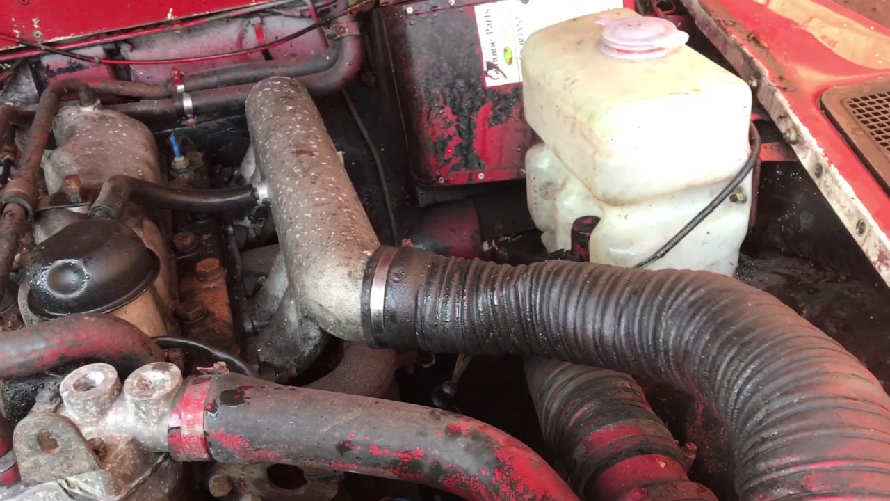 1989 Land Rover Defender 110 2.5 Diesel Engine - YouTube