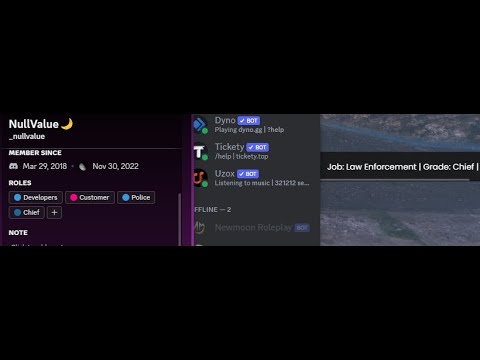 Discord Jobs | QBCore | MoonScripts - YouTube