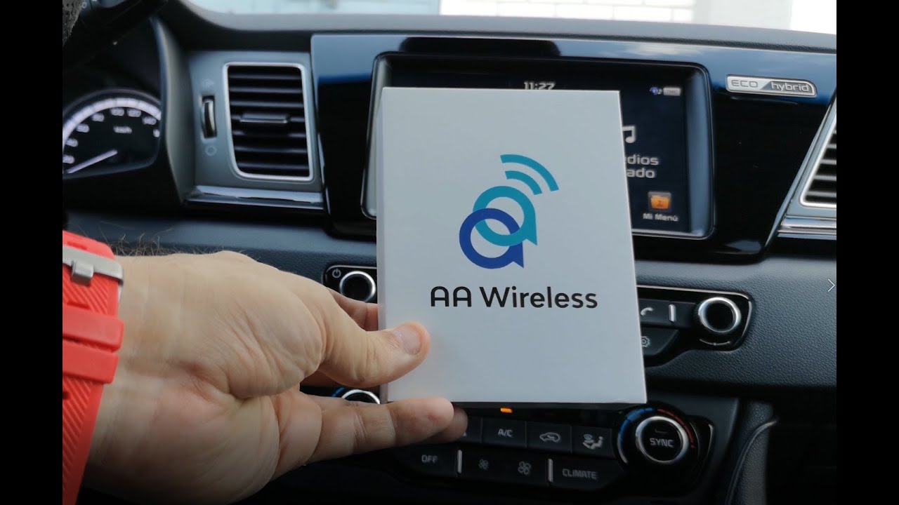 AAWIRELESS Android Auto inalámbrico en español - YouTube