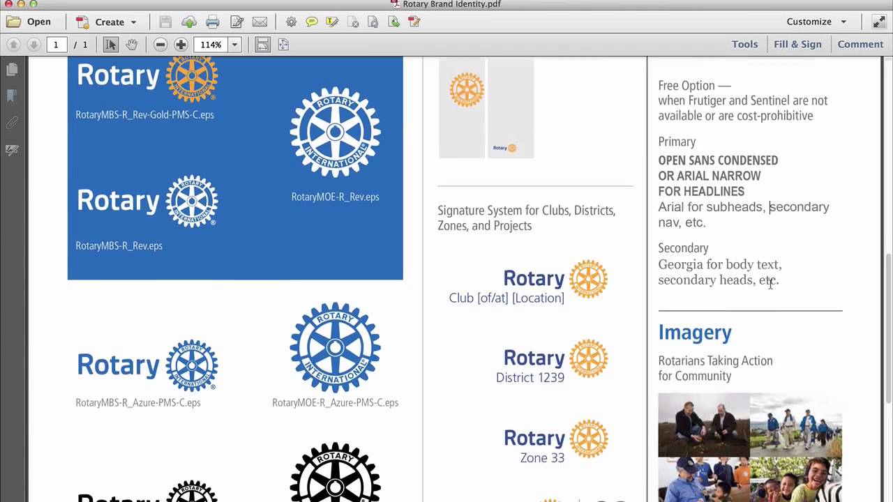 How To Add Your Rotary Club Name to Rotary International Logo - YouTube