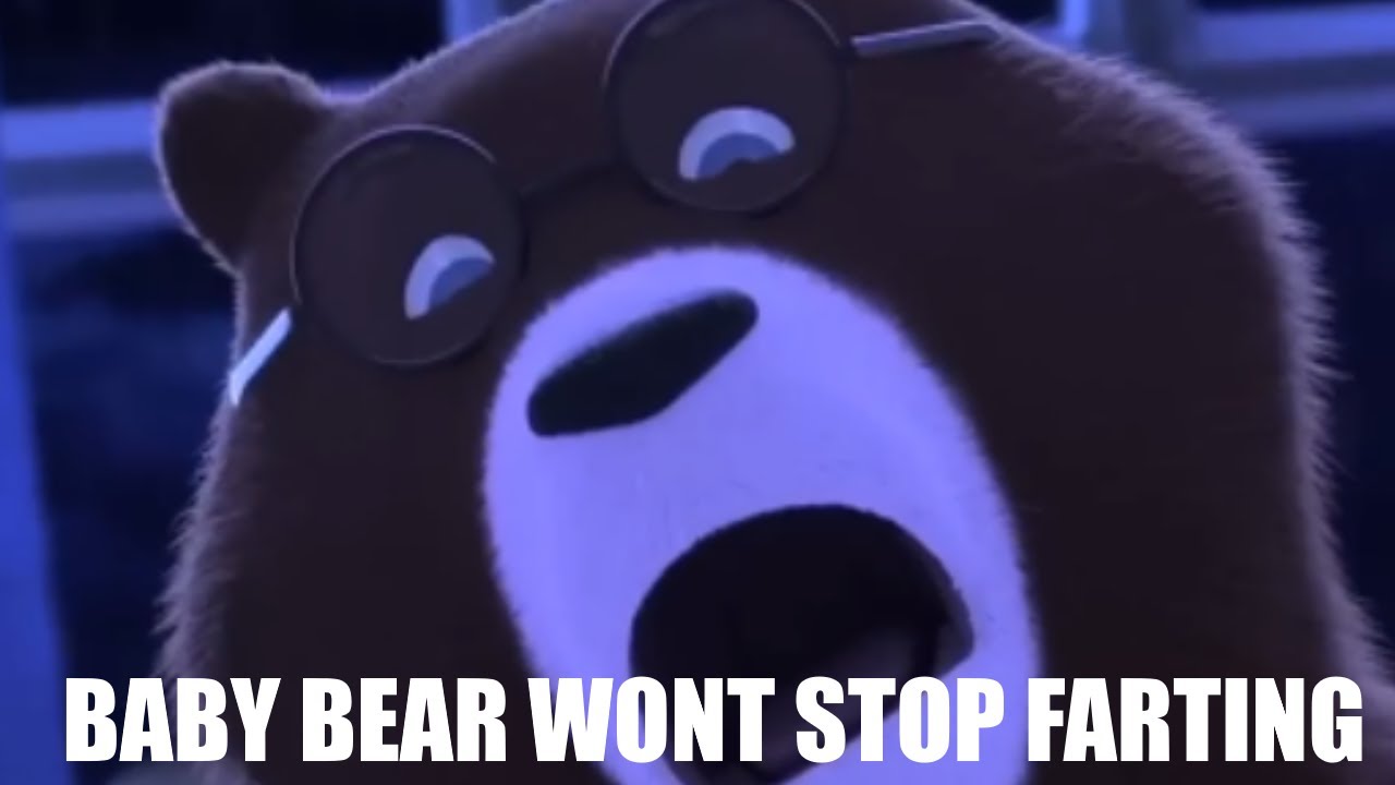 BABY BEAR WONT STOP FARTING (Charmin Bears YTP) - YouTube