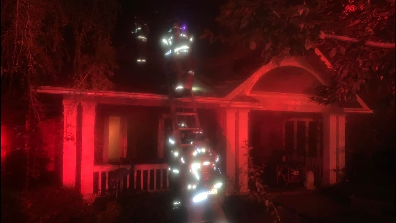 Firefighters injured in Gadsden house fire - YouTube