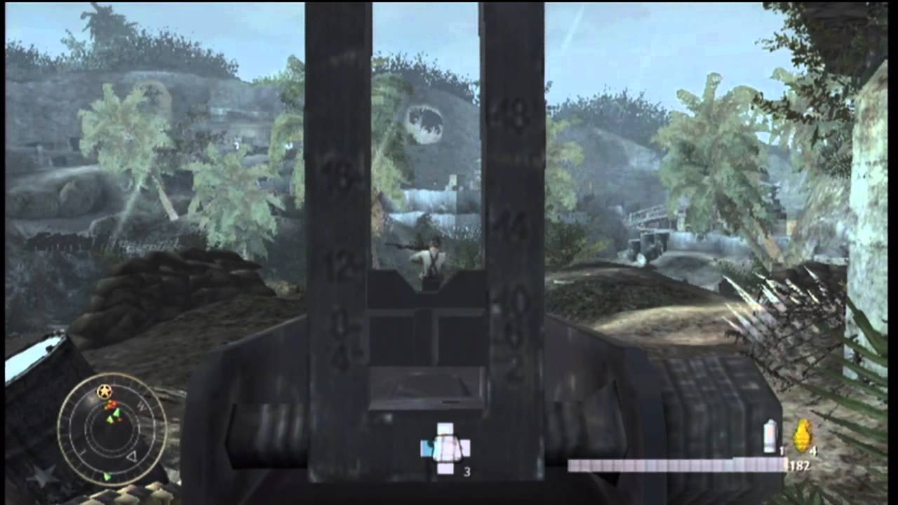COD WAW Wii campaign level 11 - YouTube