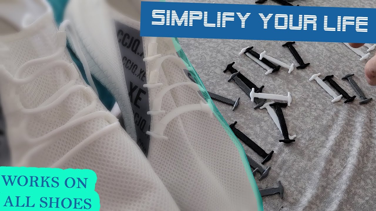 Elastic no tie shoelaces Shoe Magic ** Quick Shoe Lace System - Elastic ...