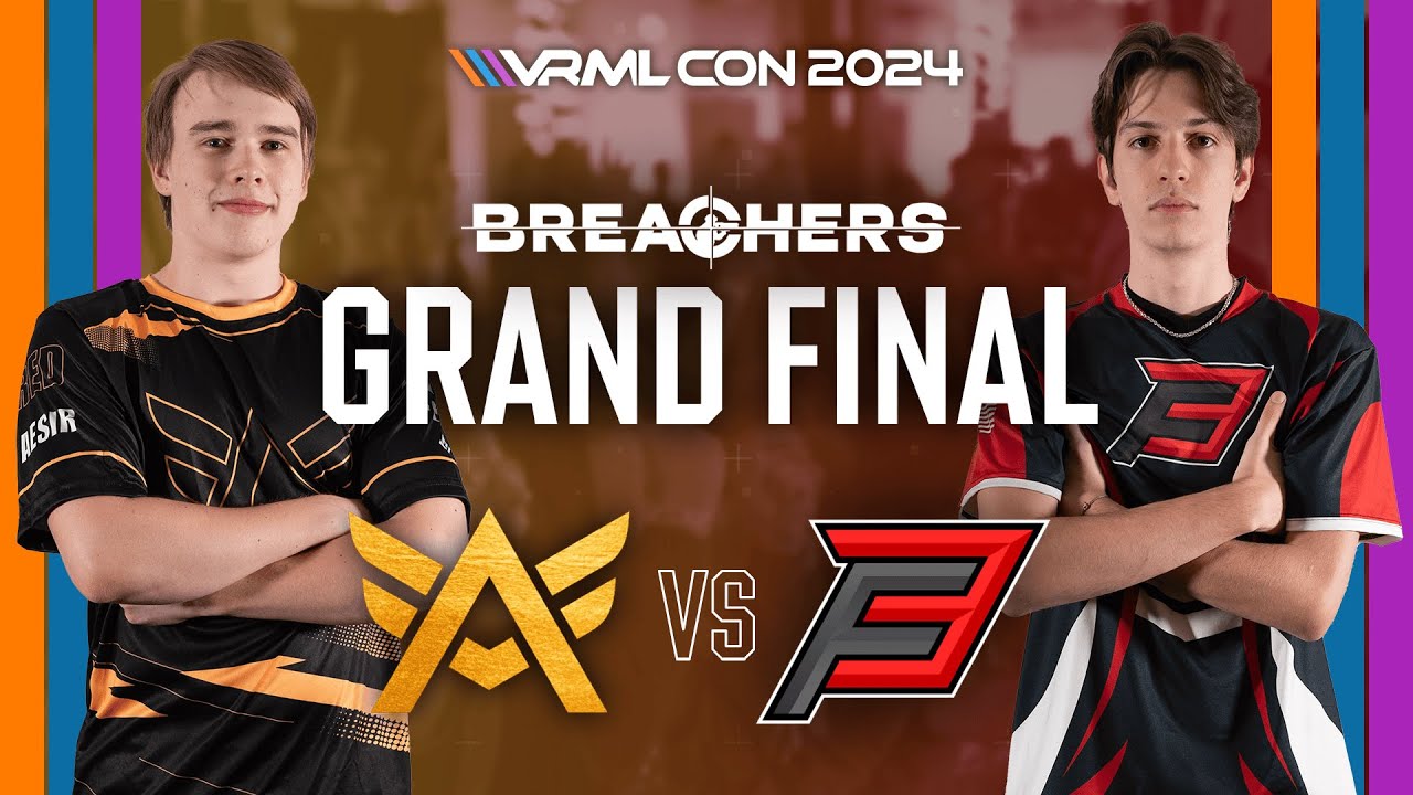 VRML CON 2024 Breachers - S2 NA Grand Final - AESIR vs Formula 3 - YouTube