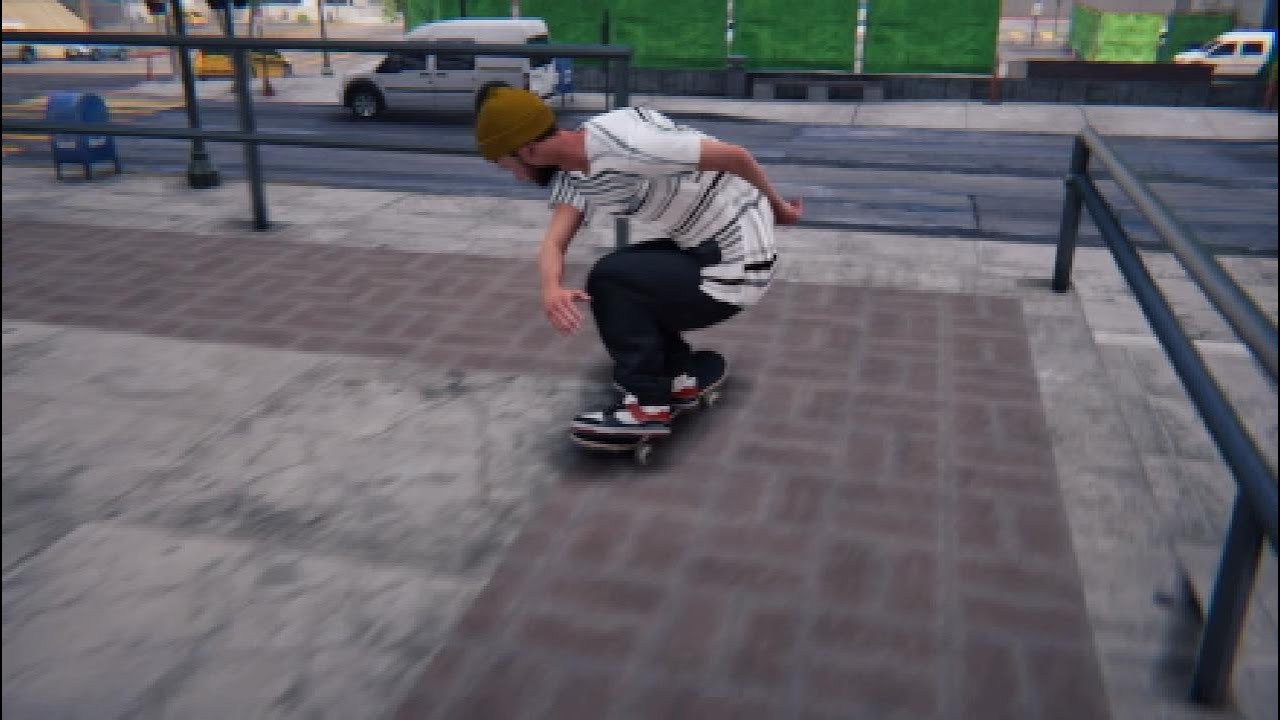 Film - Skater xl Ps5 realistic daily tech clip Downtown - YouTube