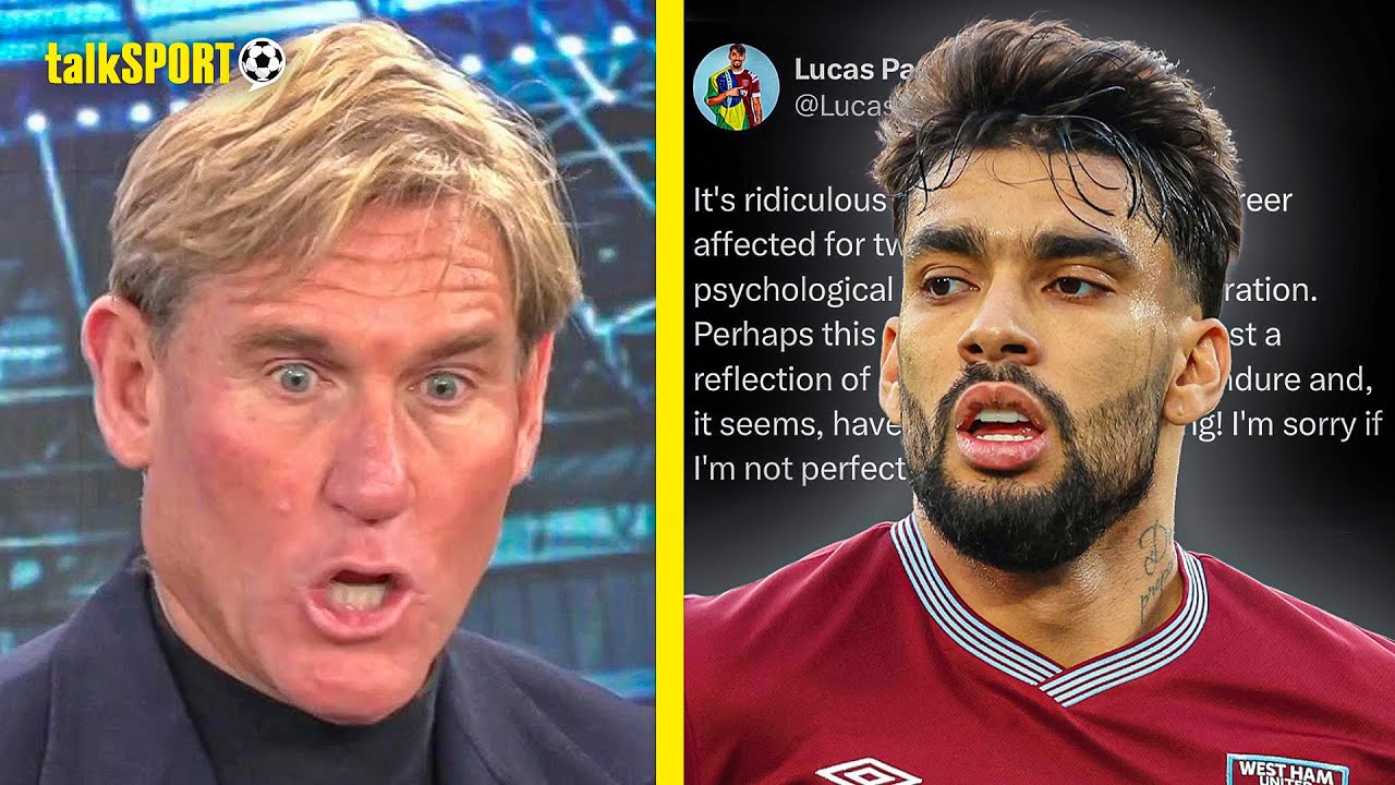 Simon Jordan REACTS to Lucas Paqueta's Social Media Posts after RED CARD for West Ham vs ...