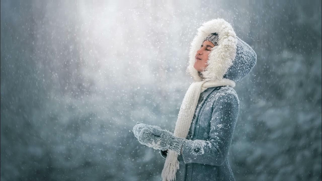 Praise And Worship In Winter Snow Storm Under Bright Sunlight 4K ...