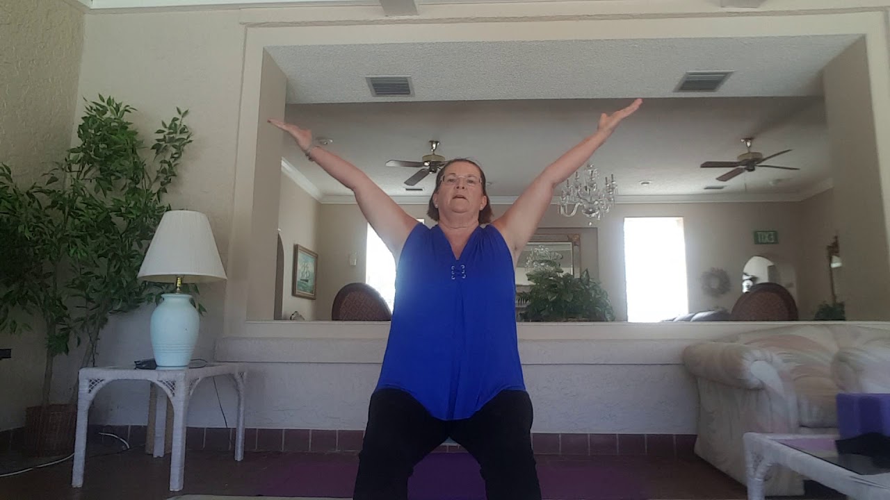 Chair Yoga with Susan, Part 1 - YouTube