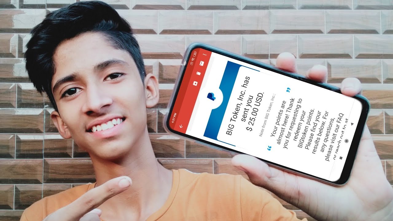 BIG TOKEN App $25 (₹1700) Proof ! Earn Daily $2 To $5 Easily 🔥 - YouTube