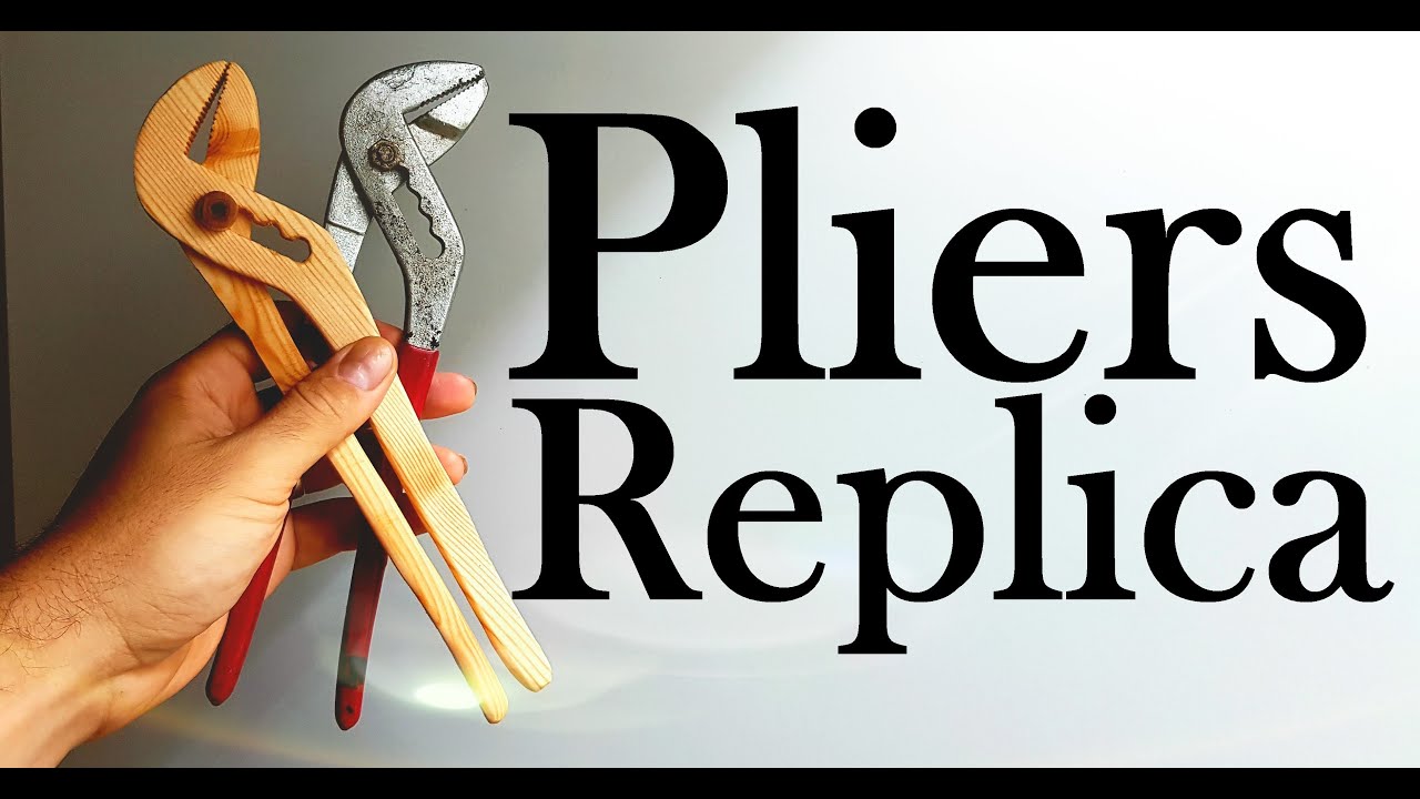 How to build Wooden Pliers Replica - YouTube