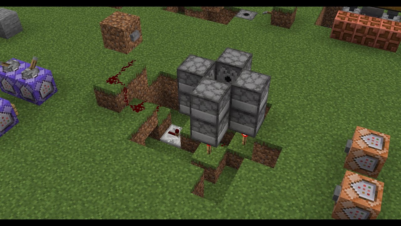 Wind charge cannon in Minecraft snapshot 24w09a - YouTube