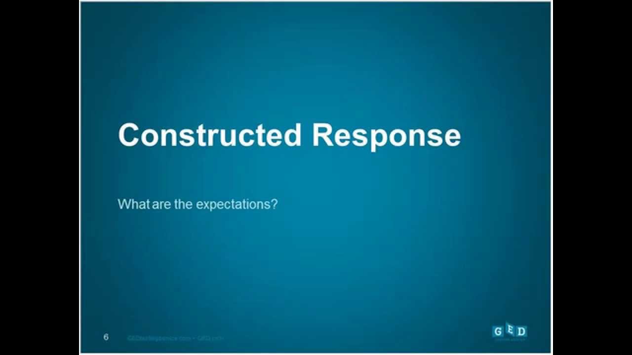 Argumentative Writing: A Key to Teaching Constructed Response - YouTube