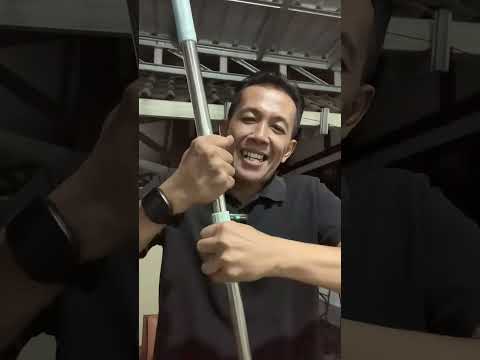 Cara mengatasi tongkat pel putar yang gampang rusak