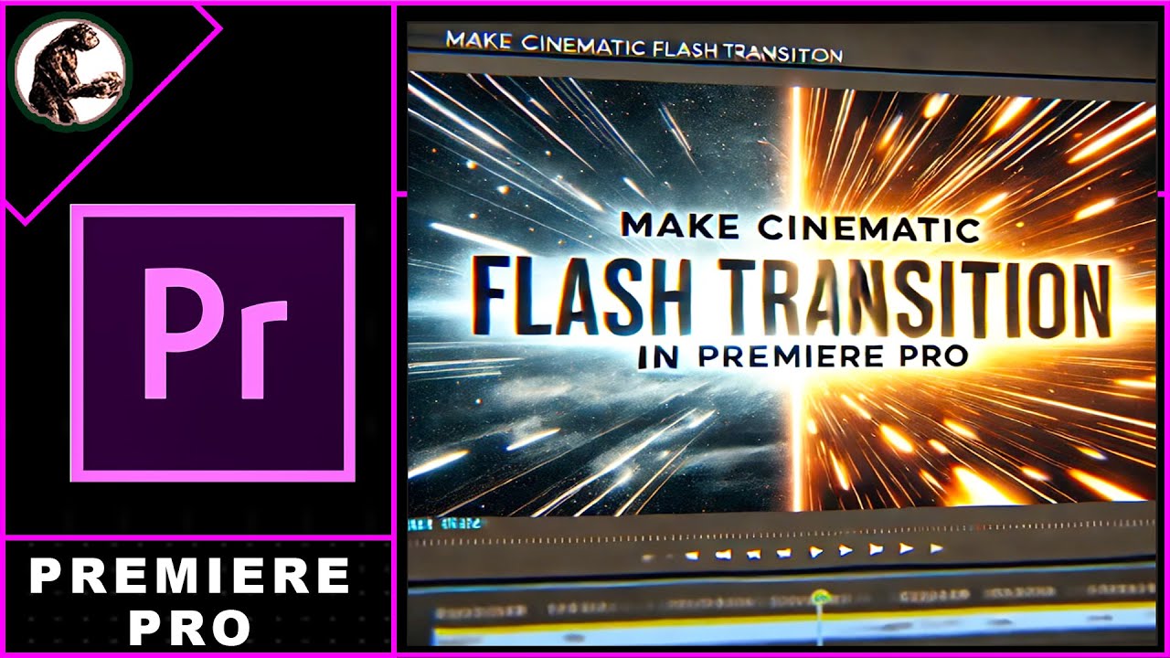 How to Make Cinematic FLASH Transition Premiere Pro - YouTube