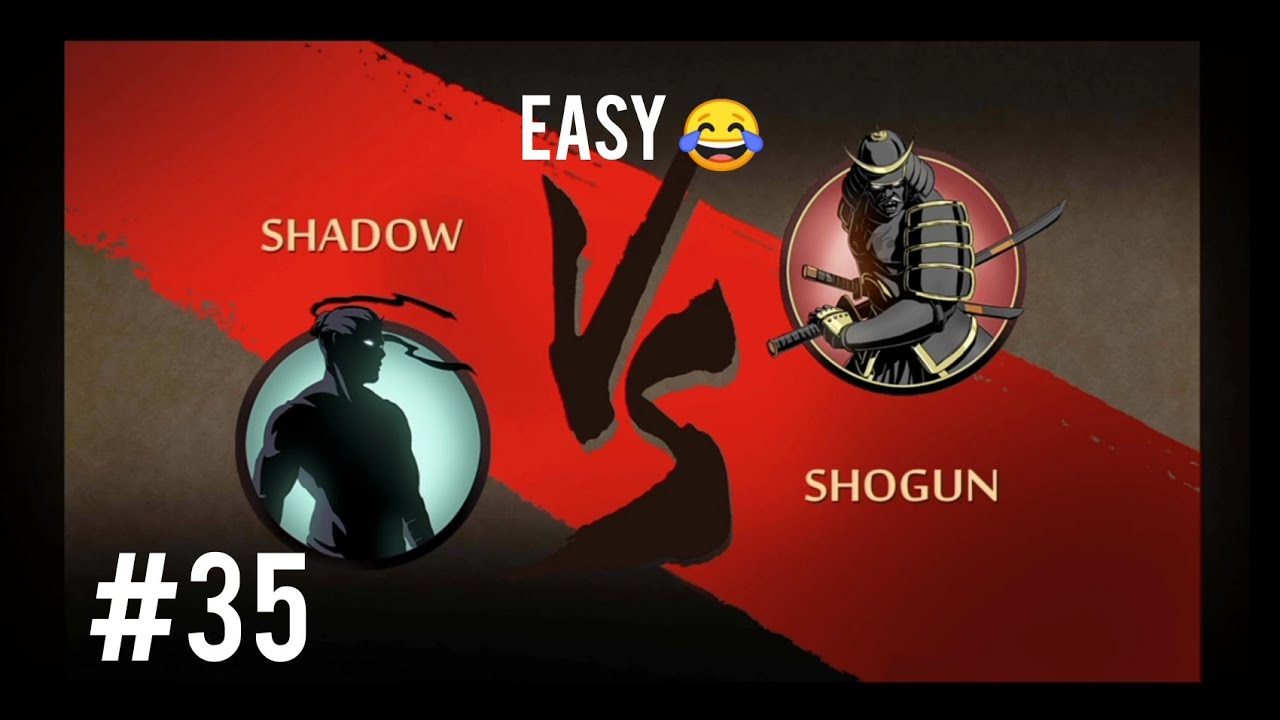 SHADOW VS SHOGUN ||Shadow fight 2 gameplay|| #35 - YouTube