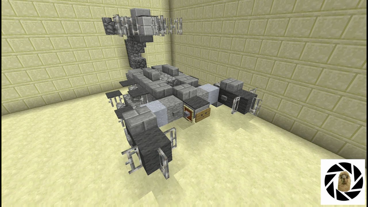 Minecraft - How To Build Transformers 1 Scorponok! - YouTube