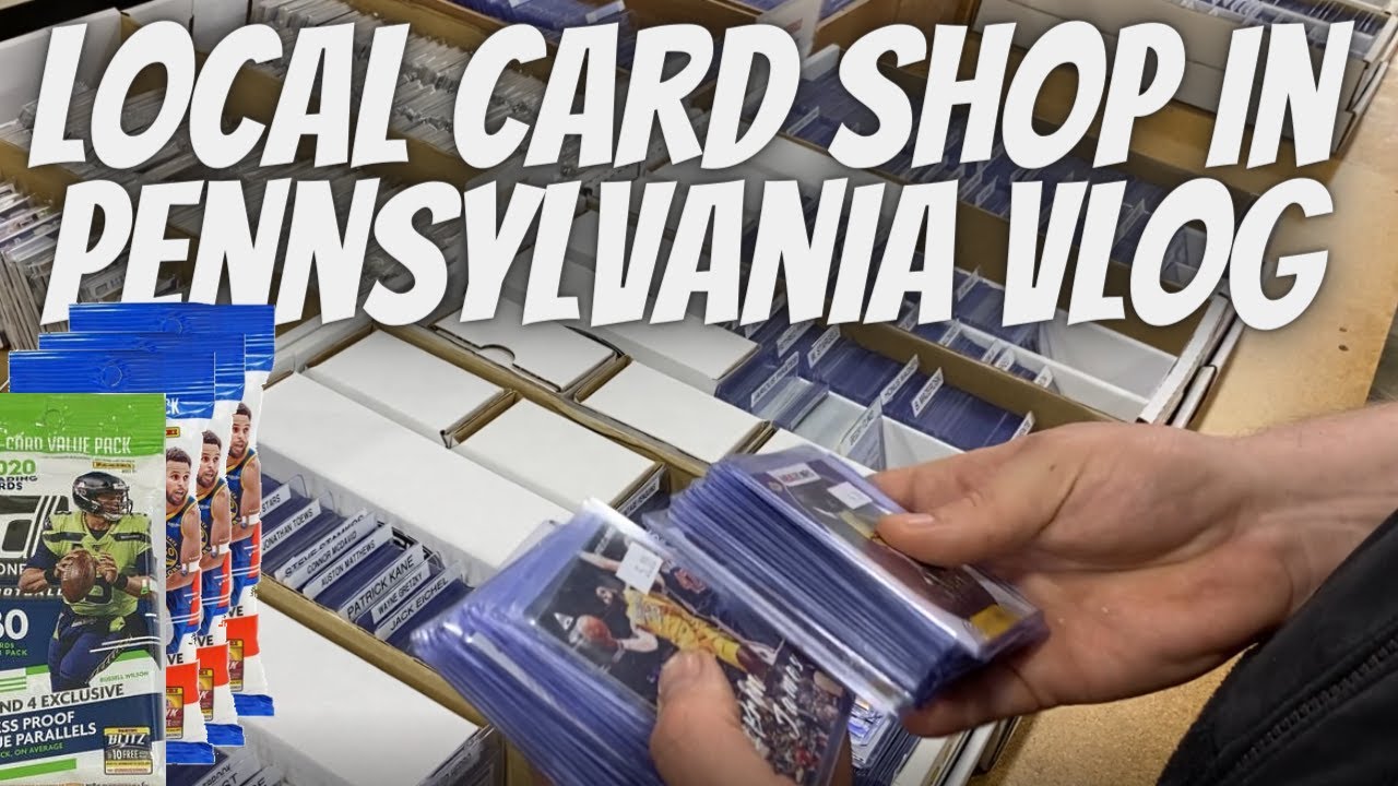 Local Card Shop in Pennsylvania Vlog, Pick Ups & Pack Opening! - YouTube