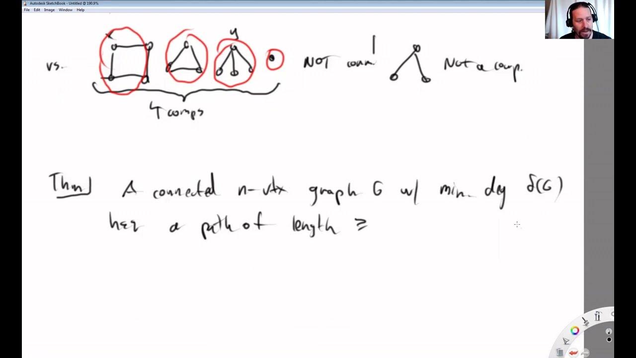 Graph Theory - Connected graphs and bipartite graphs (Lecture 3) - YouTube