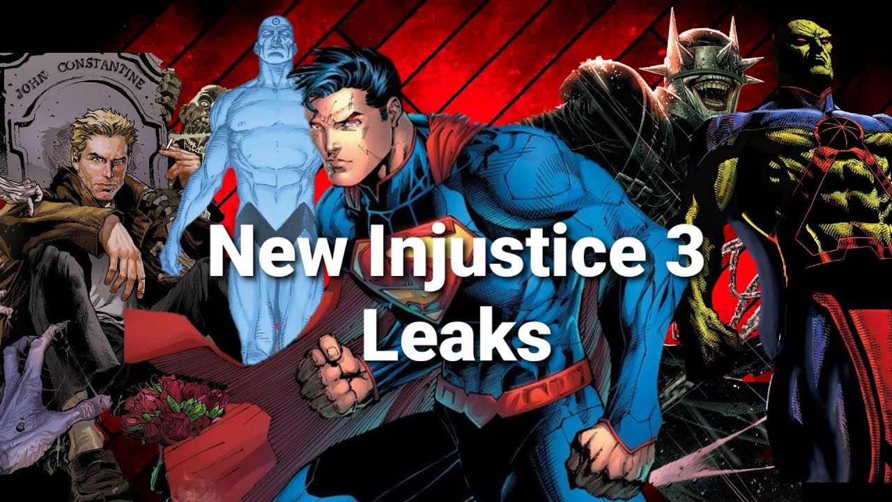 NEW INJUSTICE 3 LEAKS!! - YouTube