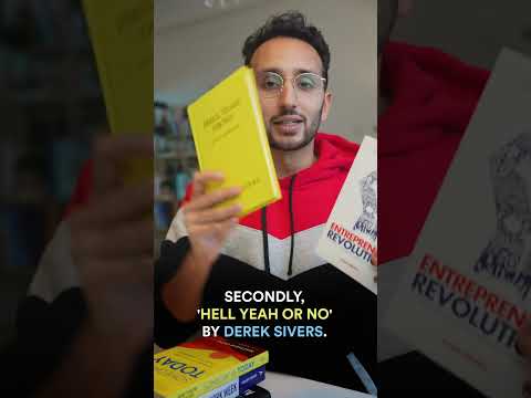 My Top 5 Books On Entrepreneurship 📚 #shorts