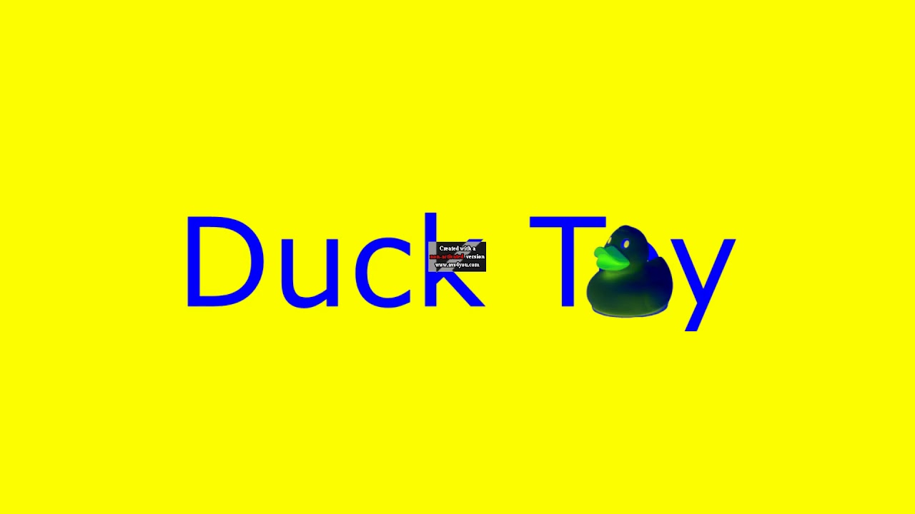 duck toy sound effect Effects (Sponsored By Preview 2 Effects) - YouTube