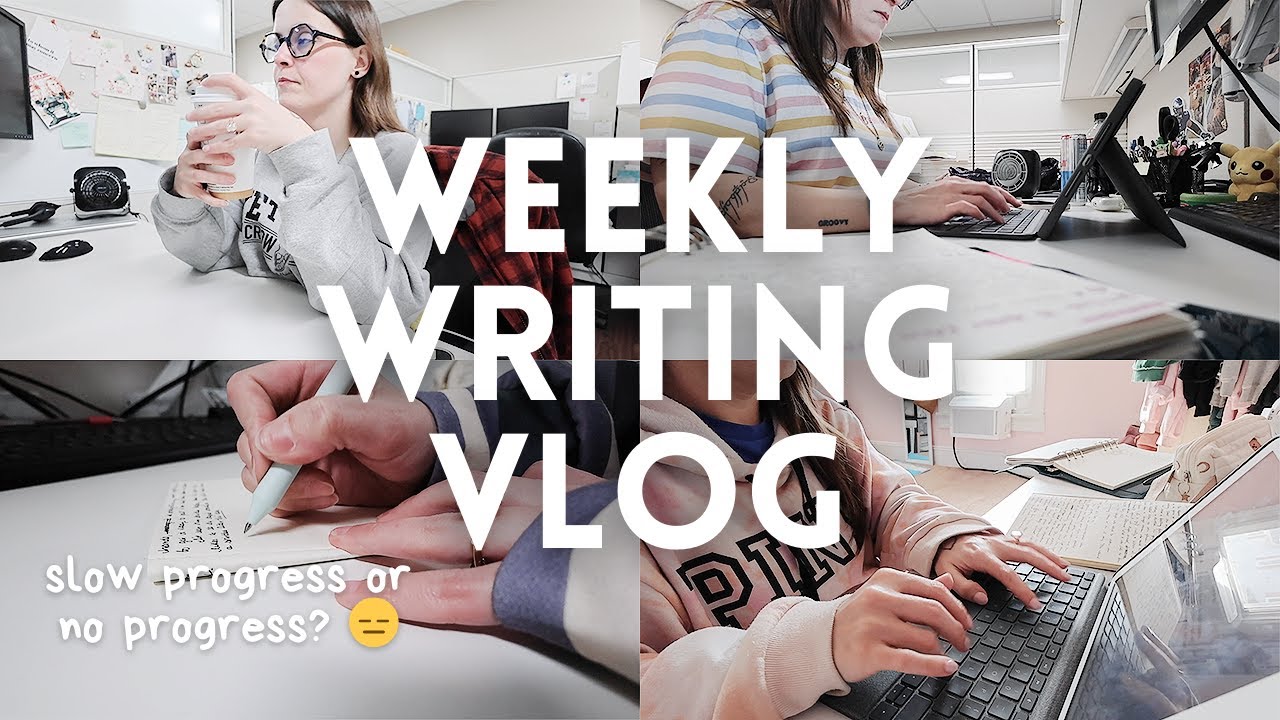 Slowing down but still going 😮‍💨 | Weekly Writing Vlog - YouTube