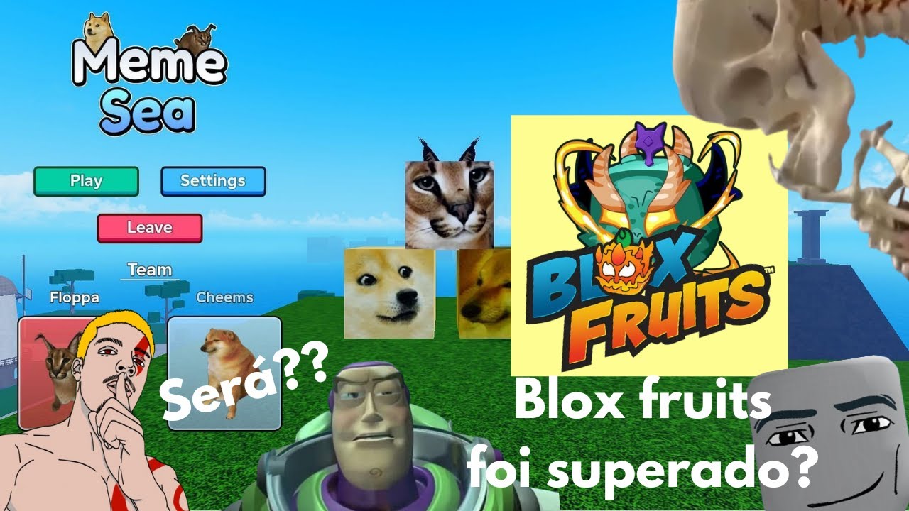 Jogando o blox fruits mas só que é de memes.😂🤣😂 (meme sea/roblox) - YouTube