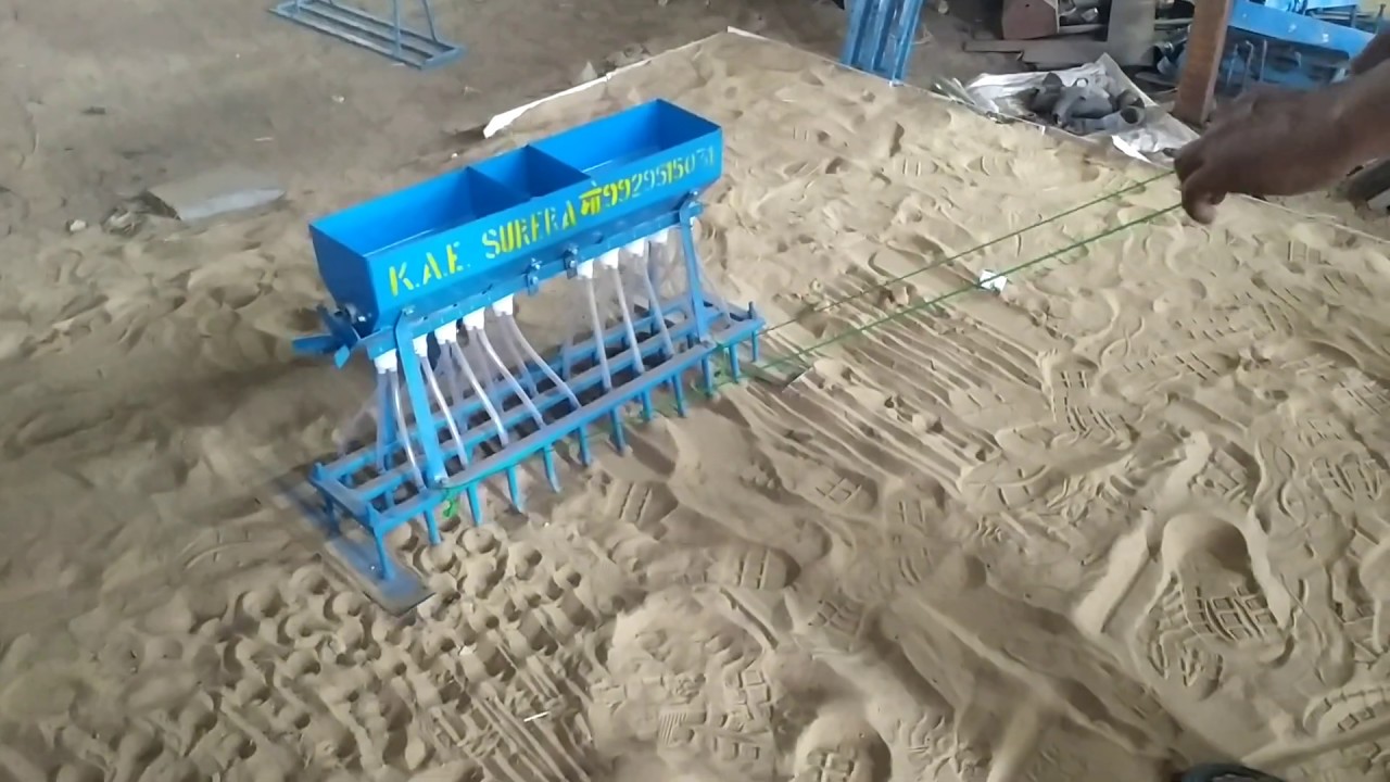 Automatic and Manual Onion planter machine - YouTube