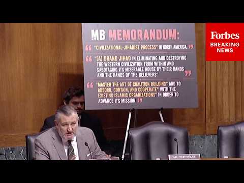 Ted Cruz Leads Senate Judiciary Hearing On 'Confronting The Muslim Brotherhood Network In America'