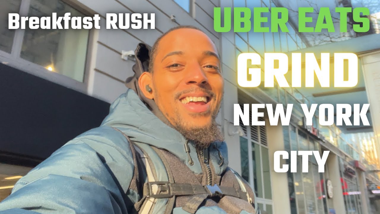 Uber Eats WALKING Early Rising Breakfast Rush 😳💪🏽🌱 (New York City ...