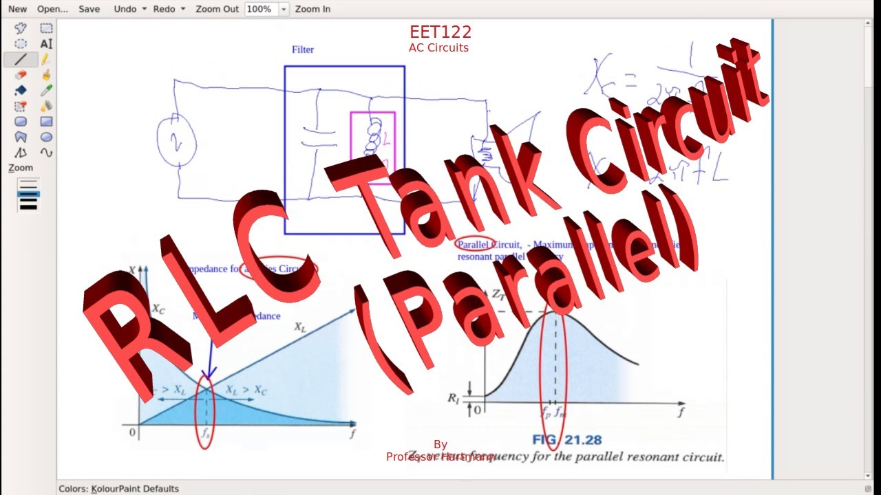 AC RLC Tank (parallel) - YouTube