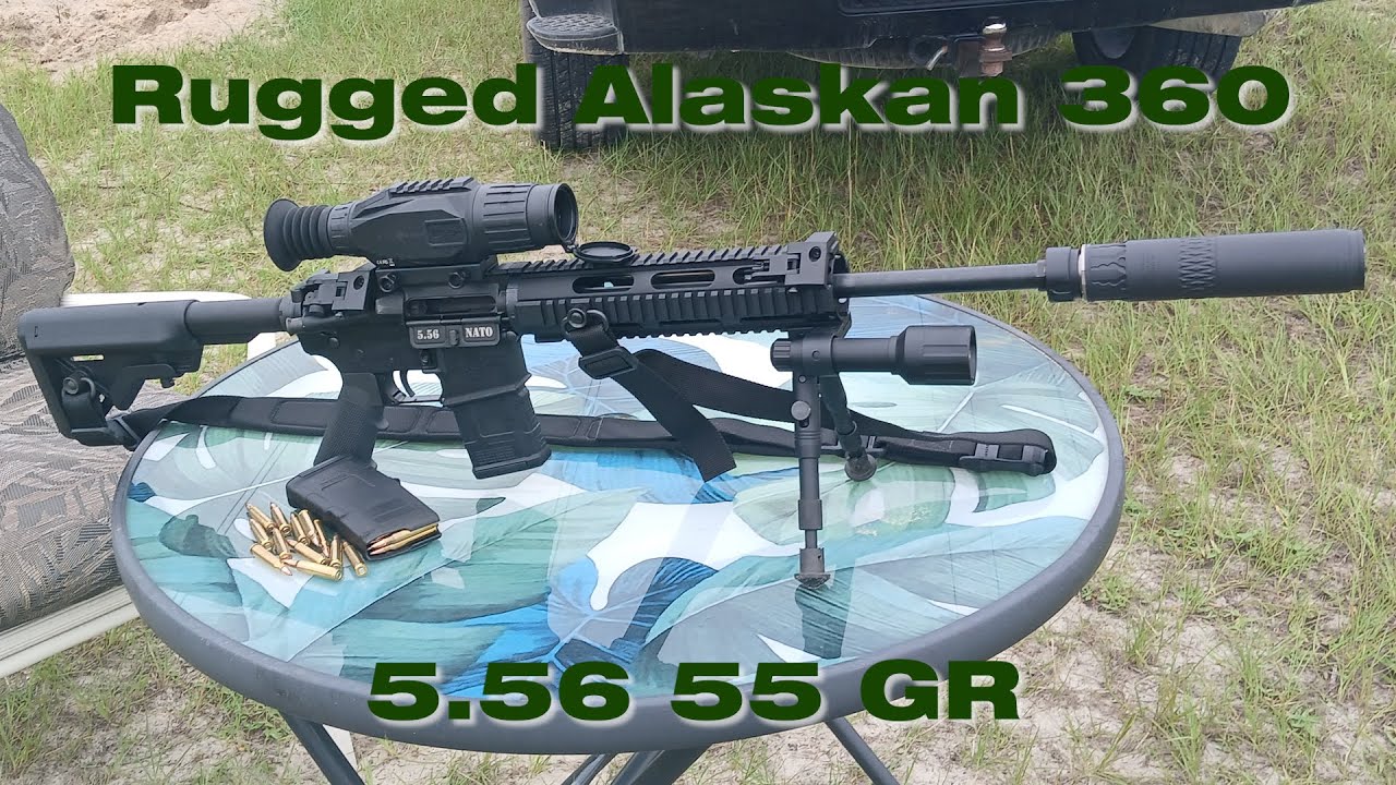 Rugged Alaskan 360 On Diamondback 16inch DB15 5.56 55GR Suppressed VS ...