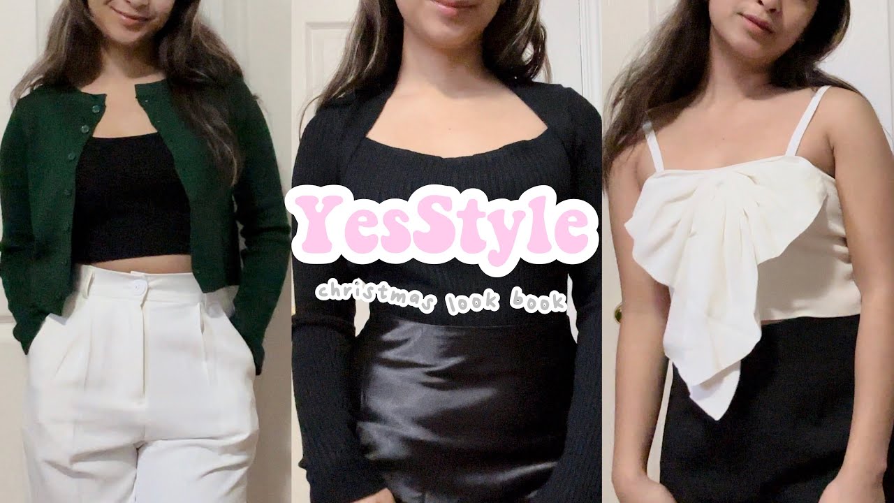 YesStyle 🎄Christmas Lookbook | Rose Anne - YouTube