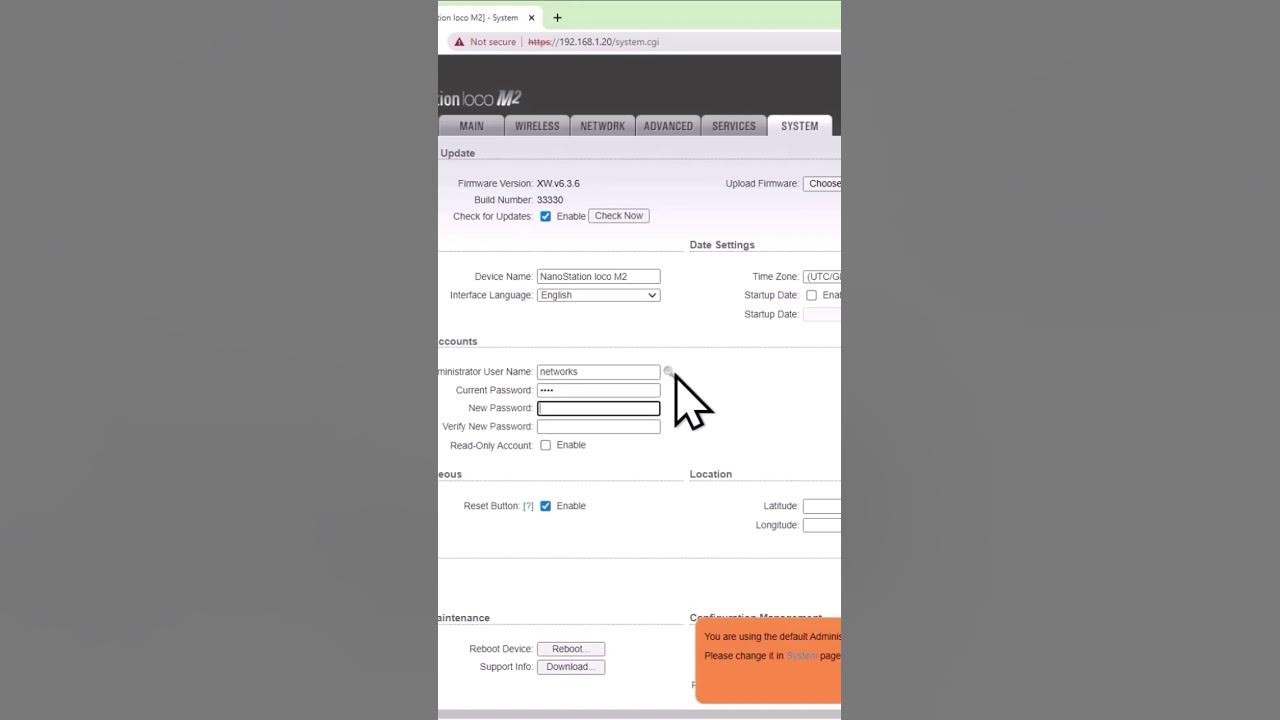 Ubnt Nano Station Username And Password Change YouTube ubnt-nano-station-username-and-password-change-youtube