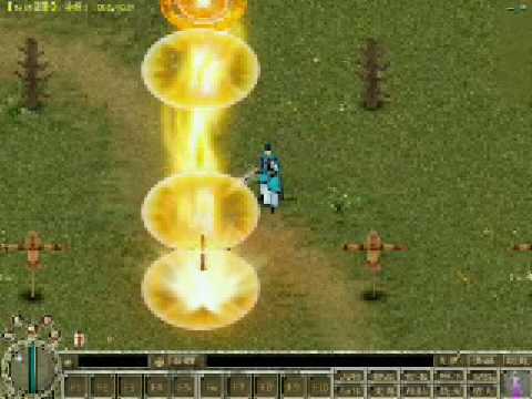 Conquer Online Conquer Online Fire Taoist Skill Tornado HD - YouTube