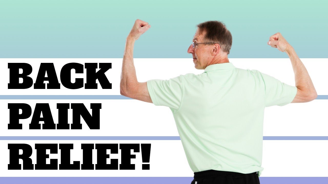 Back Pain Relief Strengthening Exercises (Standing) - YouTube