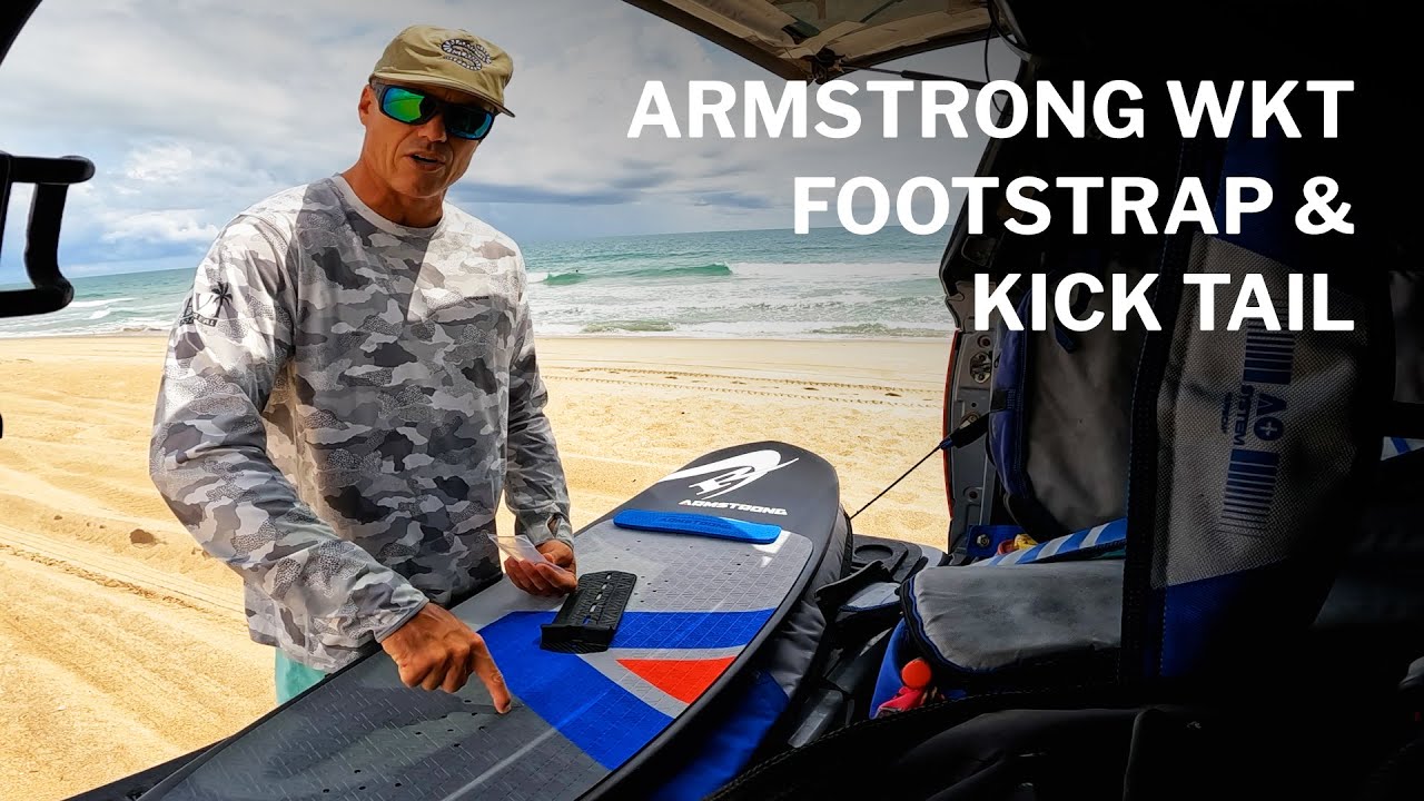 Armstrong WKT Footstrap and Kick Tail Install and Placement - YouTube