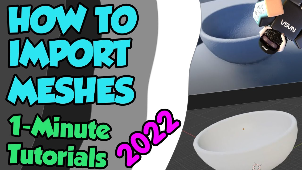 ROBLOX How To Import MESHES Into Roblox Studio In 1 Minute 1 Minute roblox-how-to-import-meshes-into-roblox-studio-in-1-minute-1-minute