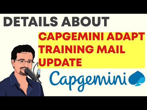 Capgemini Adapt Training Mail for Selected Students || Off Campus ...