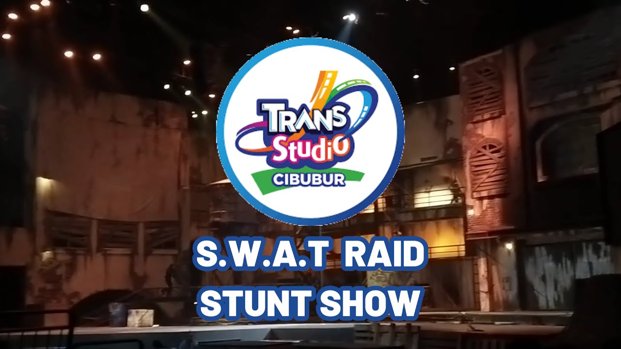 TRANS STUDIO SWAT RAID STUNT SHOW - YouTube