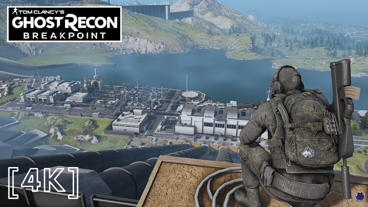 Ghost Recon Breakpoint - Jace Skell Dam ASR SC 20K base clear [4K 60FPS ...