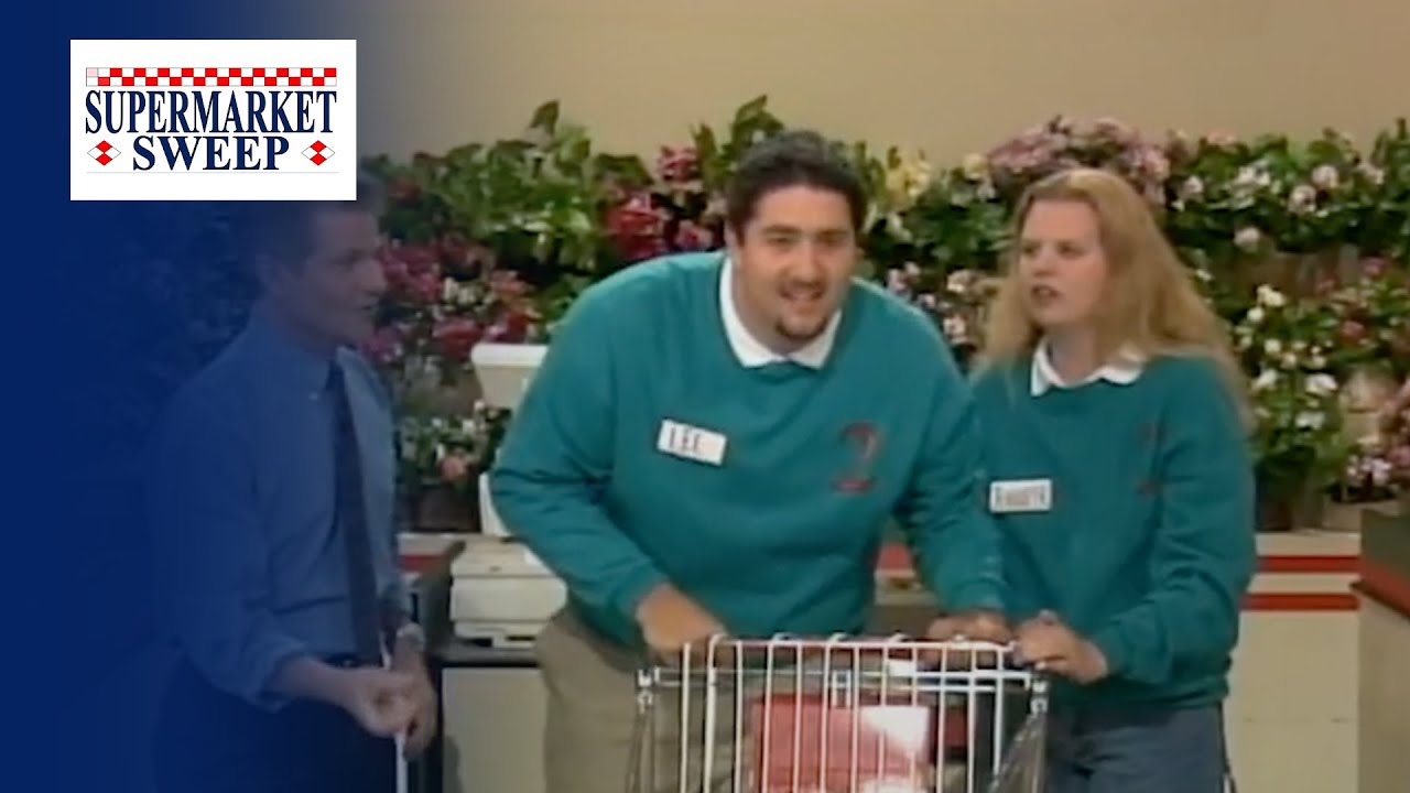 Adorable Engaged Couple Wins Big | Supermarket Sweep 2000 | David ...